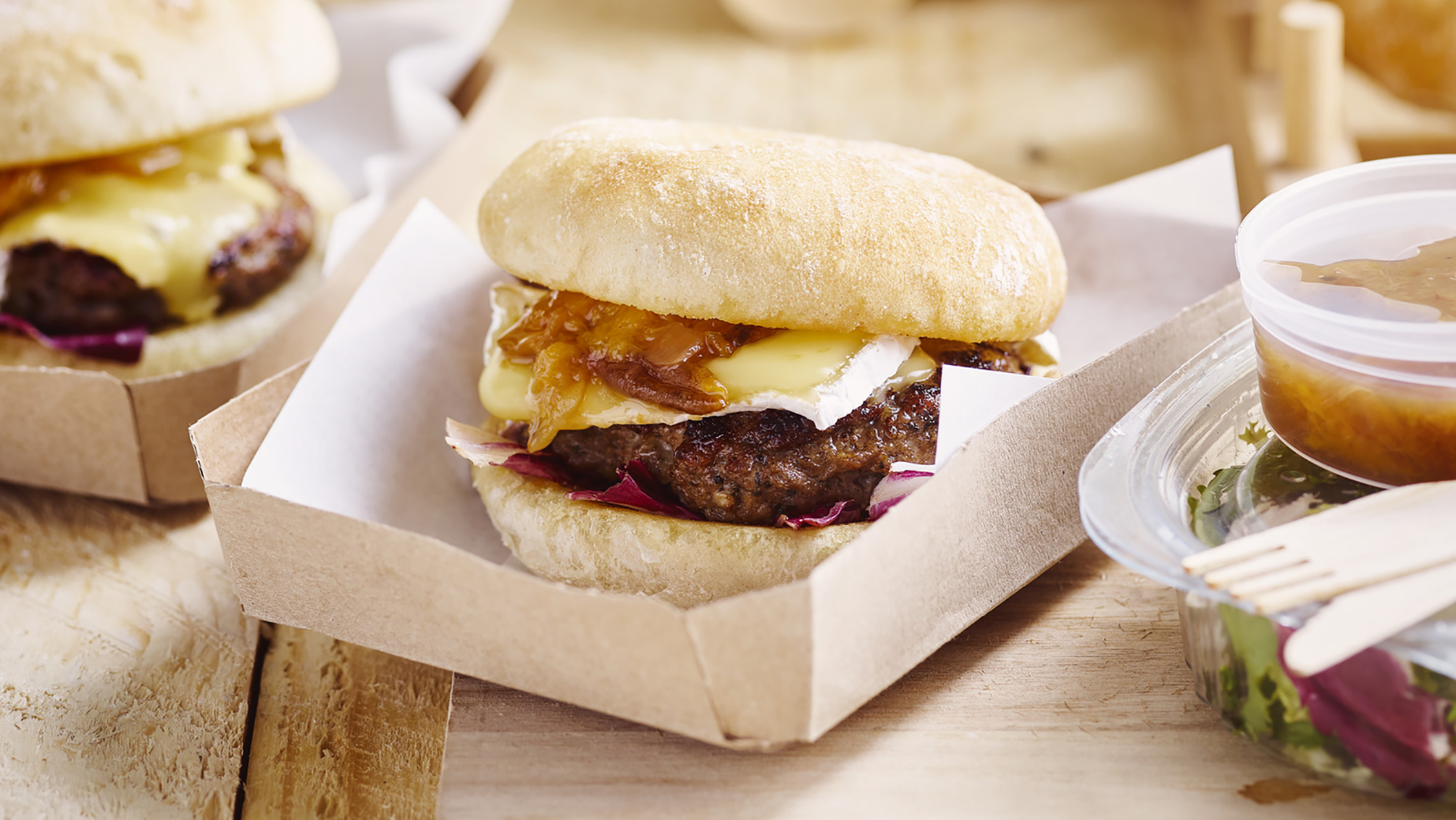 PANESCO | CRYSTAL ROLL ‘Gourmet lamb burger’
