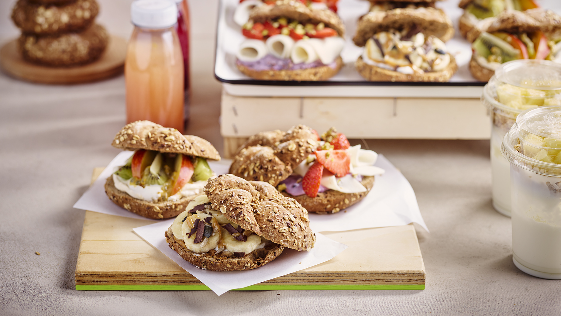 PANESCO | KAISER ROLL SCHWARZWALD Healthy Breakfast