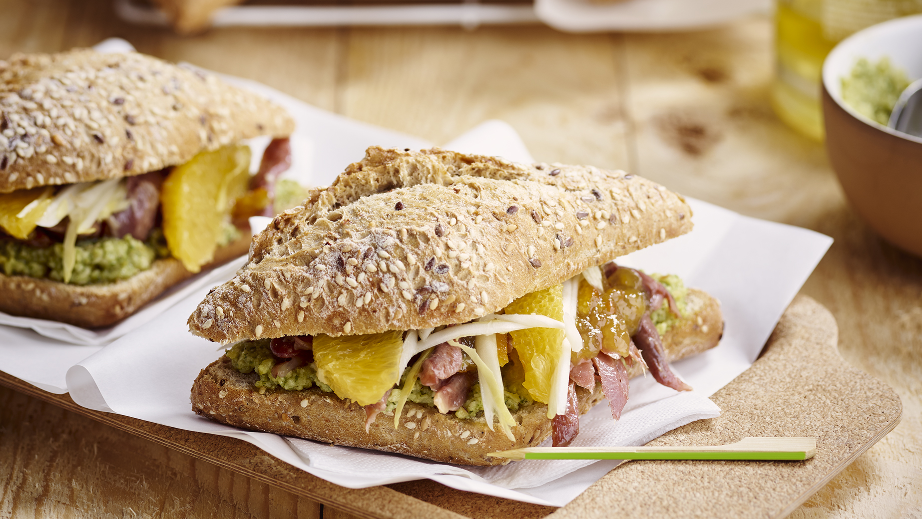 PANESCO | RUSTIC MULTISEED DIAMOND filet of duck