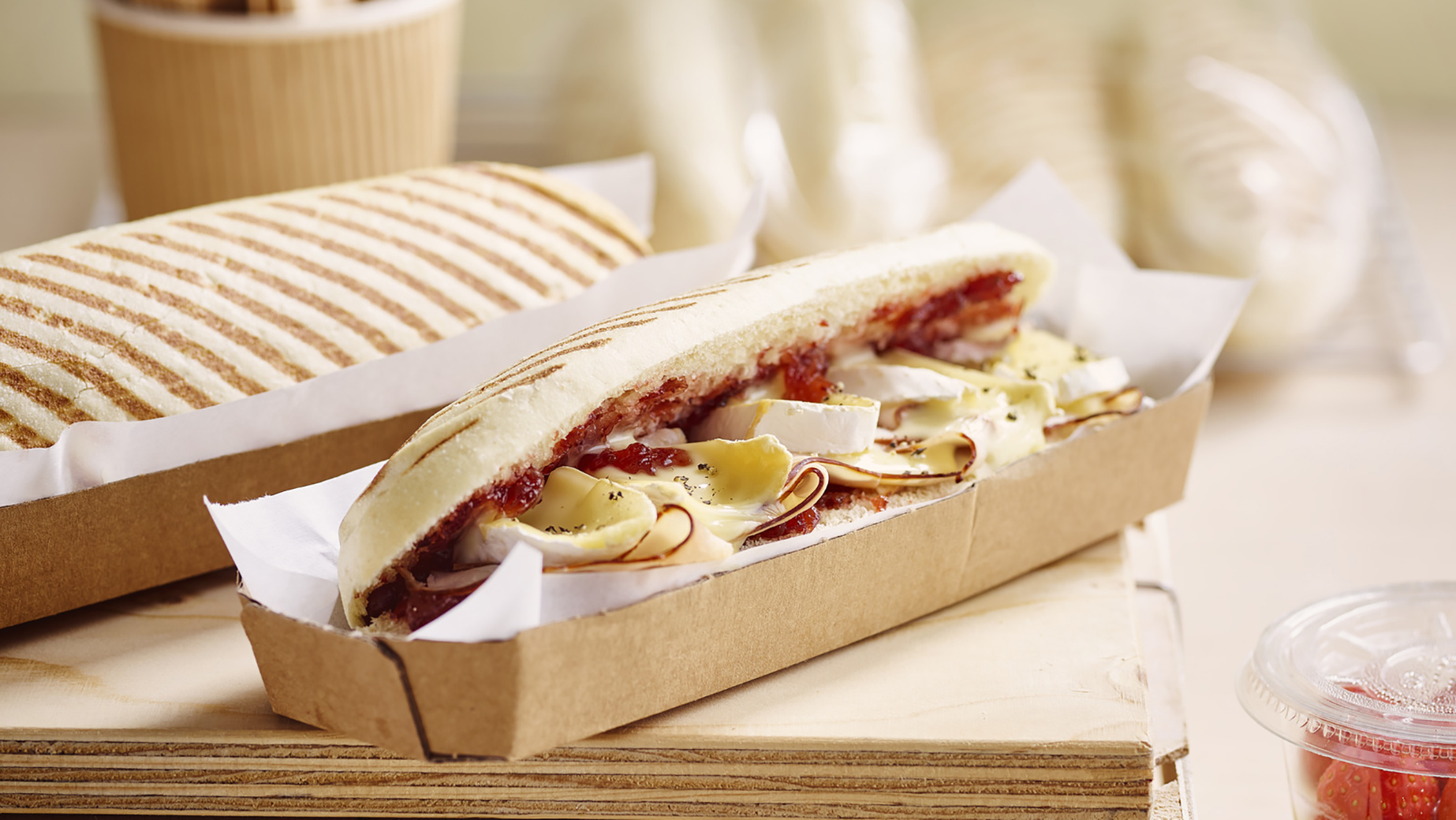 PANESCO | PANINI, al pollo e mirtilli